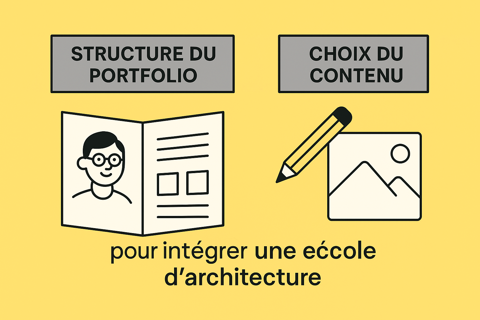 Portfolio pour intégrer une école d'architecture - ArchiPrep'